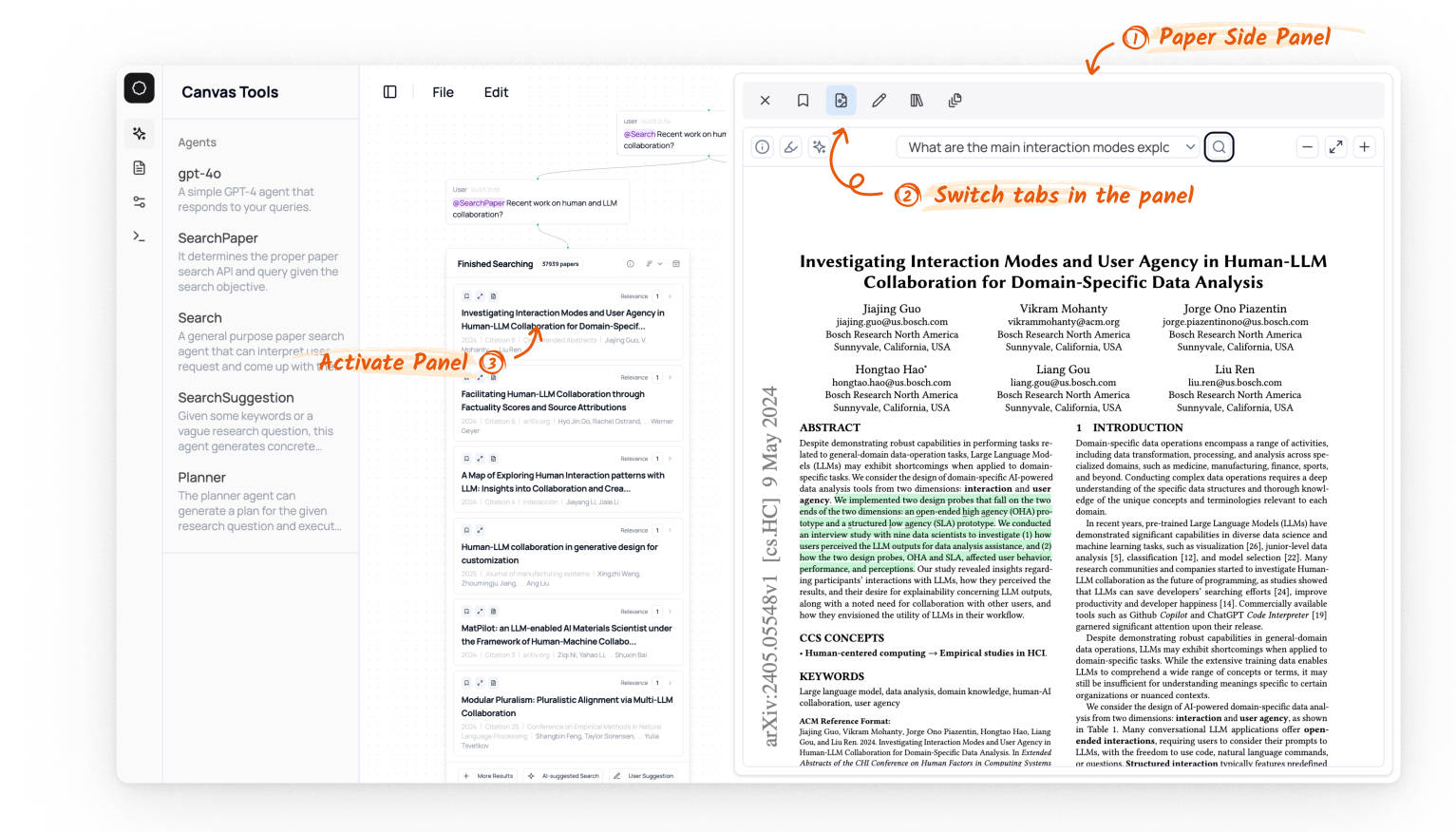 Side Panel | Lit Canvas